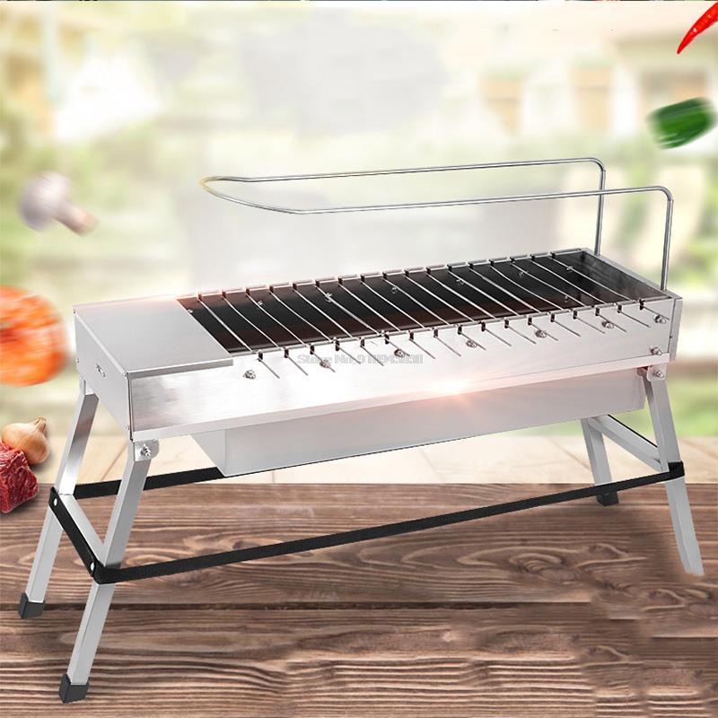Stainless Steel Foldable BBQ Grill USB Electric Charcoal Grill ...