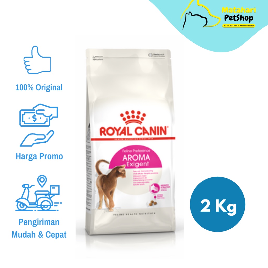 Royal Canin Aroma Exigent RC Exigent Cat Food Fresh Packaging 2kg ...