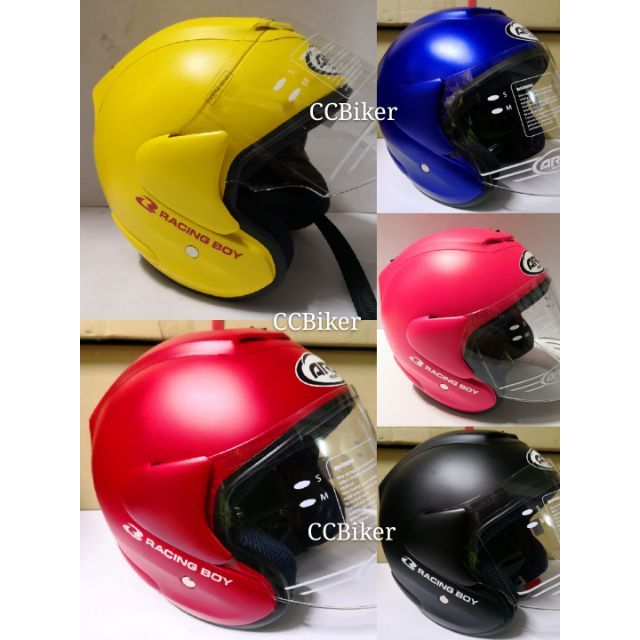 ARC RITZ Helmet Matt Red/ Blue / Black/ Pink/ Yellow/ Grey (SIRIM ...