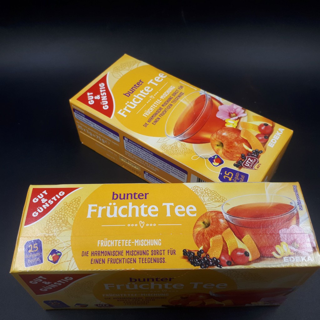 G&G Fruchte Tee/ Fruit and Tea Mixture 25teabags | Shopee Philippines