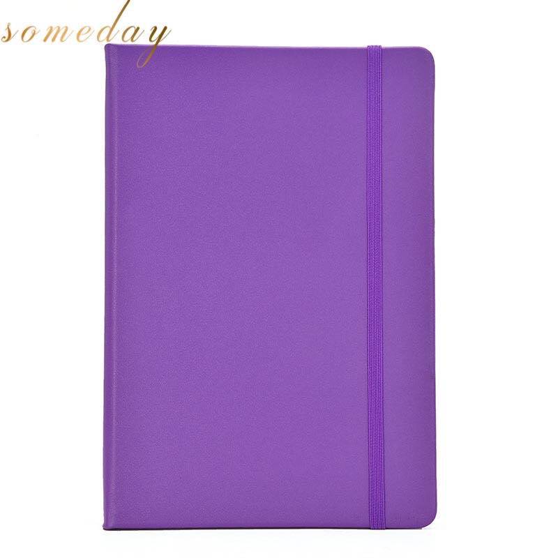 Someday [A5 Size] Stationery 25K Moleskin Rubber Diary Strap Notebook ...