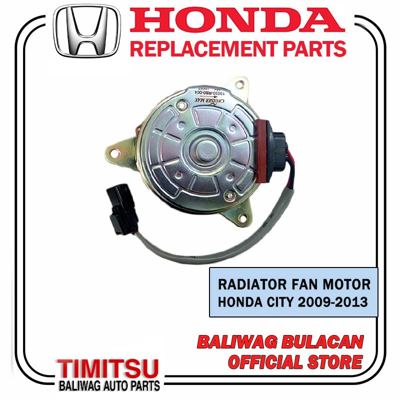 RADIATOR FAN MOTOR HONDA CITY/JAZZ 2009 (19030-RBO-004) PART NO. FM15 ...