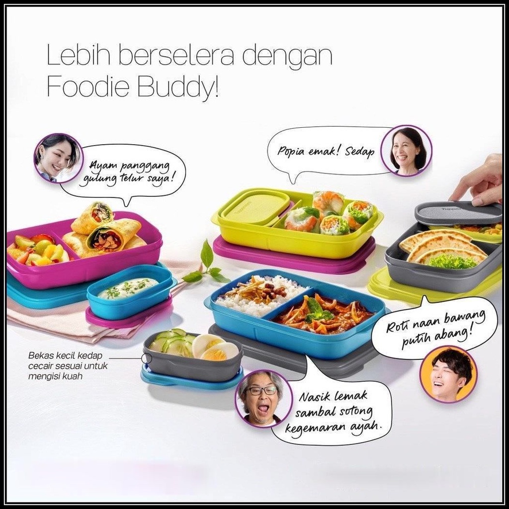 Foodie Buddy Tupperware (560ml) | Shopee Philippines