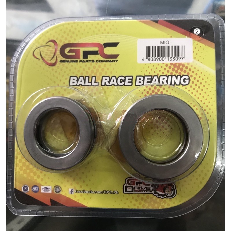 GPC Ball Race Set For Yamaha Nmax,Aerox,Sniper150,Sniper135,Mio Sporty ...
