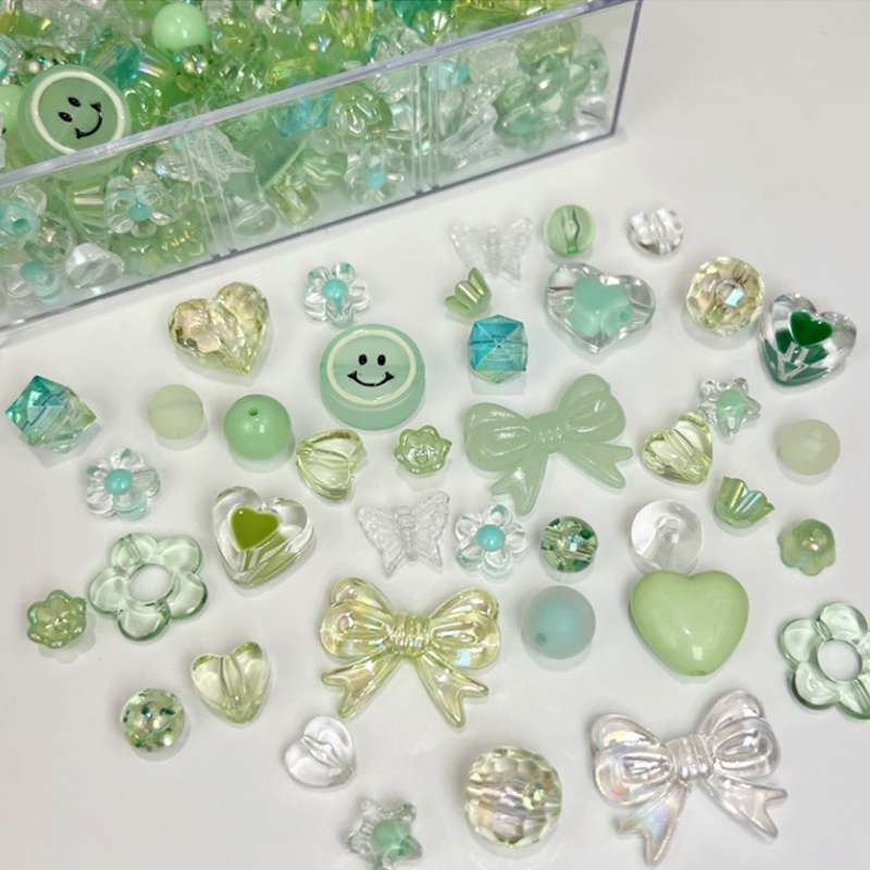20g Mixied Style Spring Color Acrylic Beads For DIY Handmade Jewelry ...