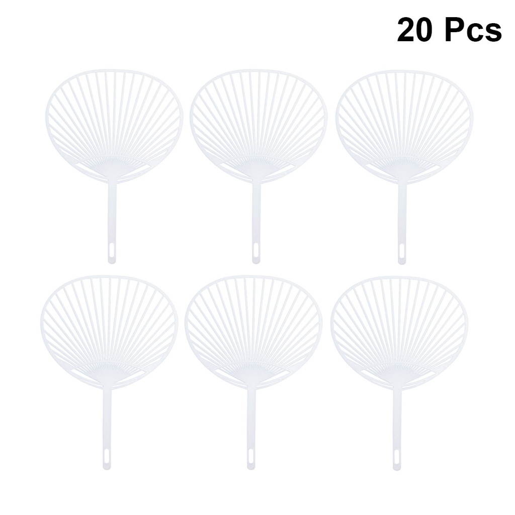 Diy Hapon na Hand Fan Kit 20Set Frame ng Hawak-hawak na Pamatay-init ...