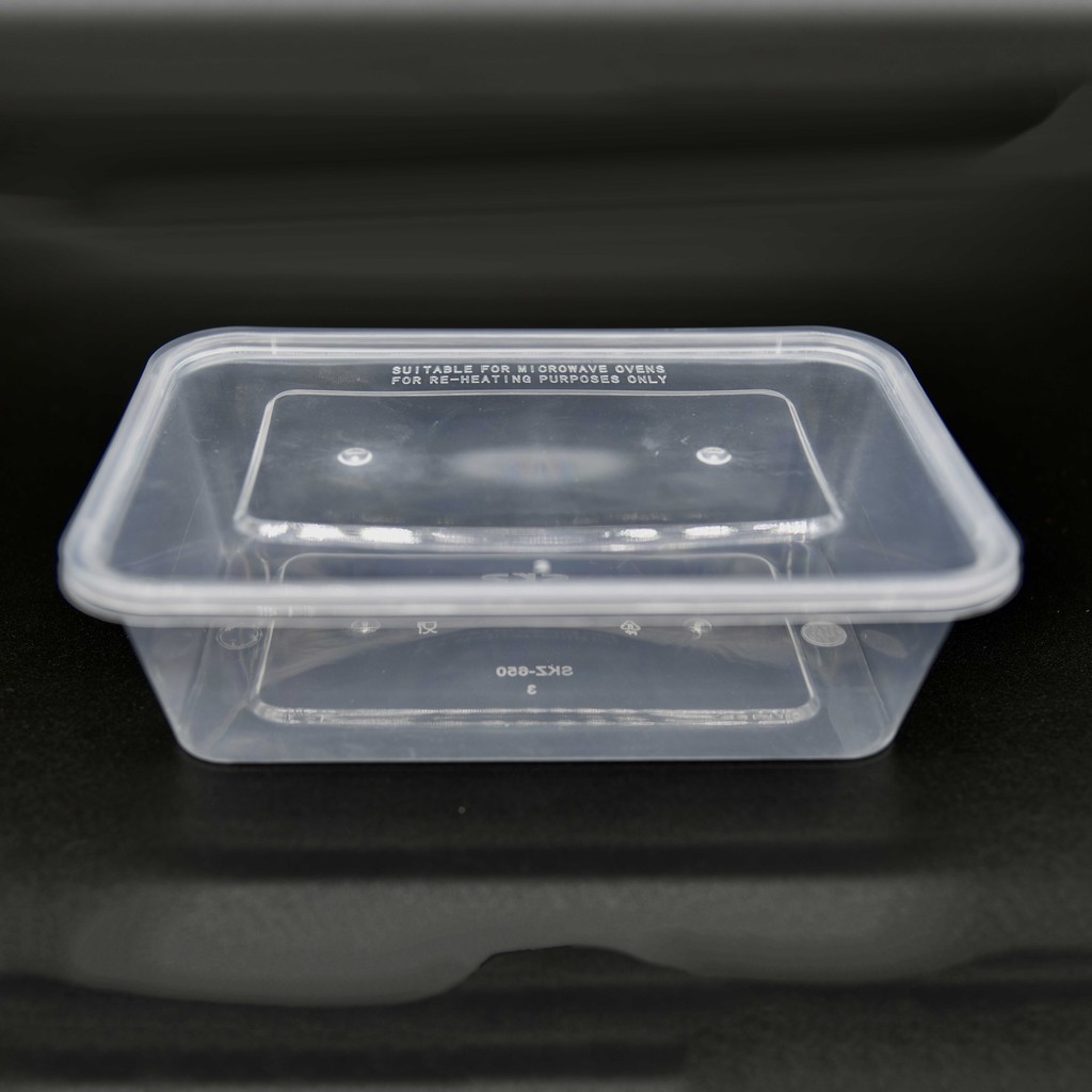 [wholesale] 300pcs /650ml Microwavable Plastic Container 650mL ...