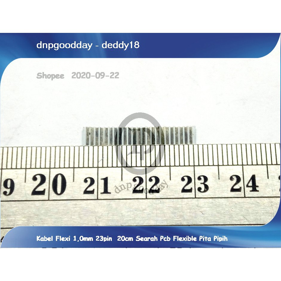 Flexi Cable 1,0mm 23pin 20cm Unidirectional Pcb Flexible Flat Ribbon ...