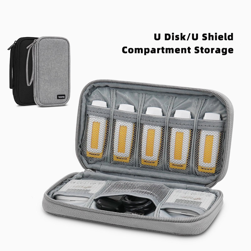 Electronic Storage Bag U Disk Flash Drive Handbag Travel Portable ...