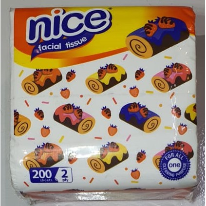 Nice Facial Tissue 200 Sheets 2ply | Shopee Philippines
