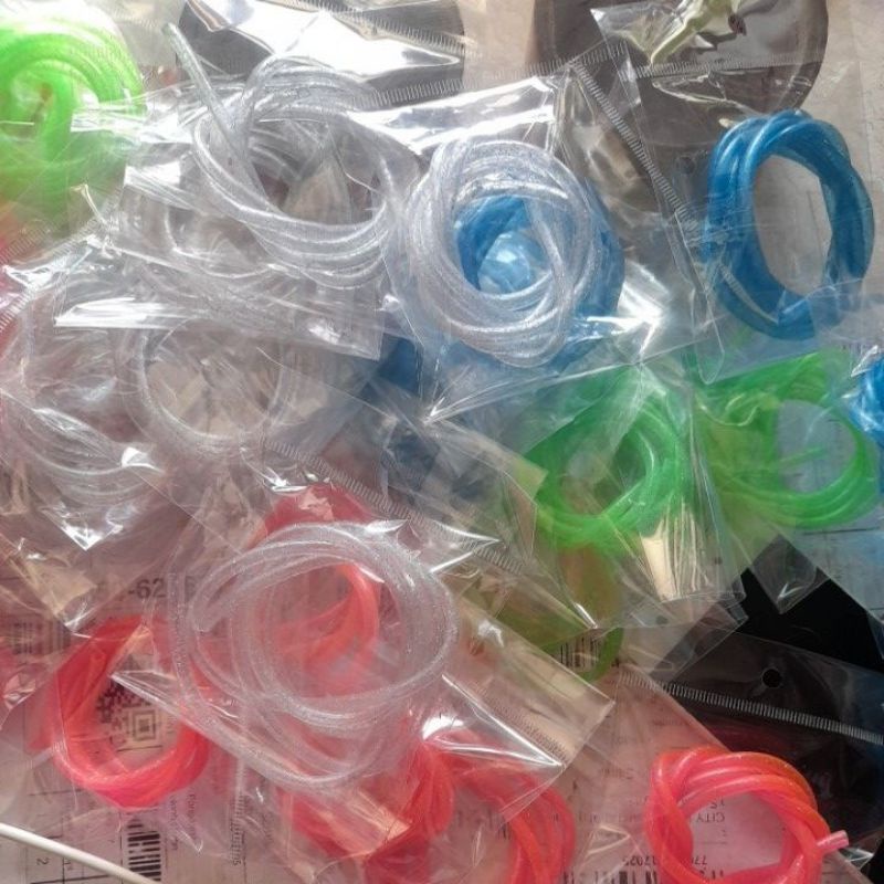 silicone dextrose fishing tubing tube hose 4mm sold per YARD | Shopee ...