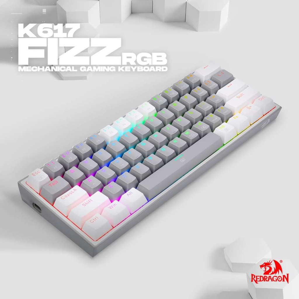 REDRAGON FIZZ RGB WIRED 60% MECHANICAL GAMING KEYBOARD | Shopee Philippines
