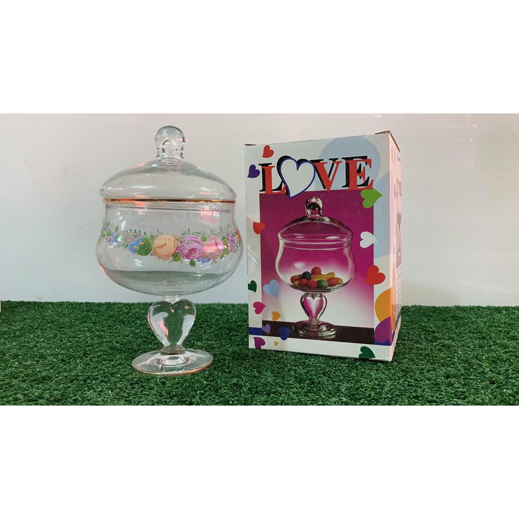 Pasabahce Sugar Bowl Candy Box Glass 110mm | Shopee Philippines