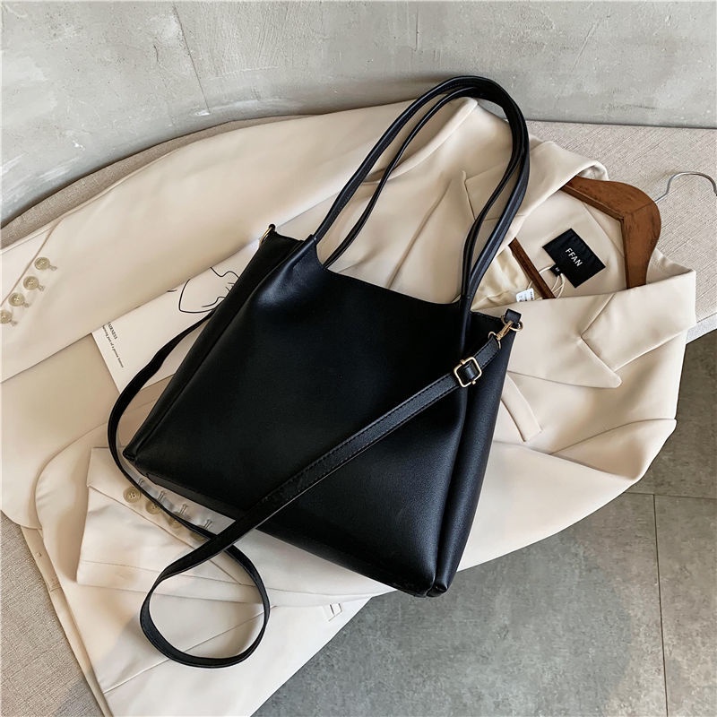 Tot bag foreign style large capacity shoulder bag women's new Korean ...
