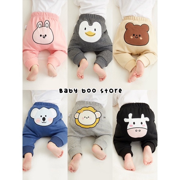Animal butt elastic pants for babies, cute and soft elastic pants ...