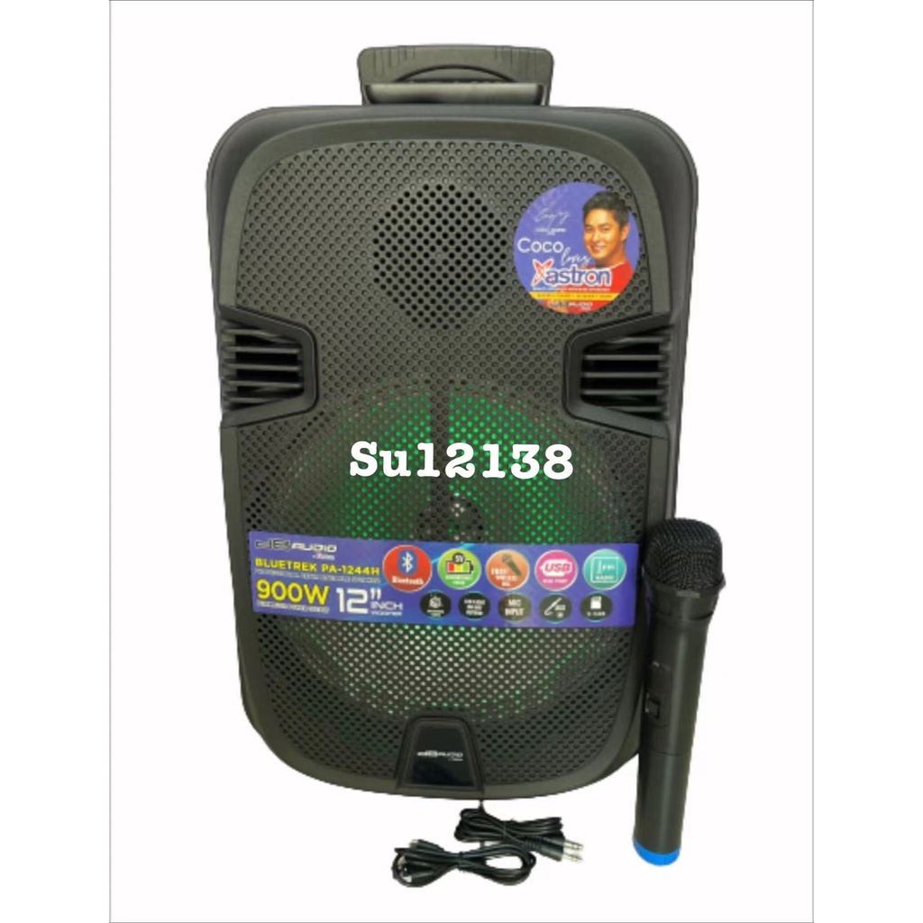 (DB AUDIO) BLUETREK PA-1244H PORTABLE BLUETOOTH SPEAKER | Shopee ...
