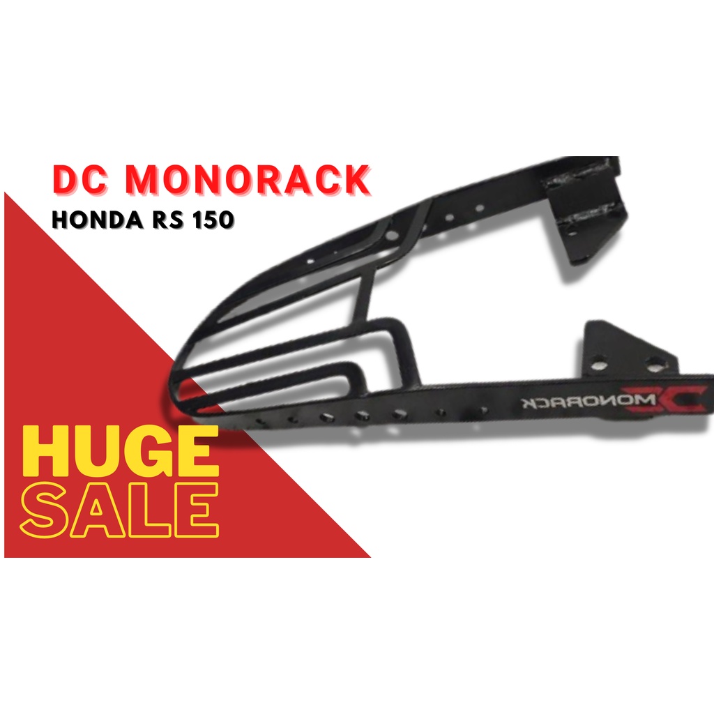 DC MONORACK HEAVY DUTY TOP BOX BRACKET FOR HONDA RS 150 OTO KLASIKO ...