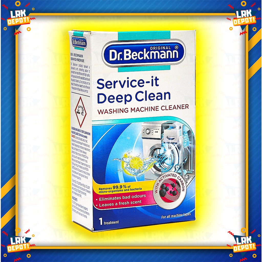 Dr. Beckmann Service-it Deep Clean Dr Washing Machine Cleaner (250g ...