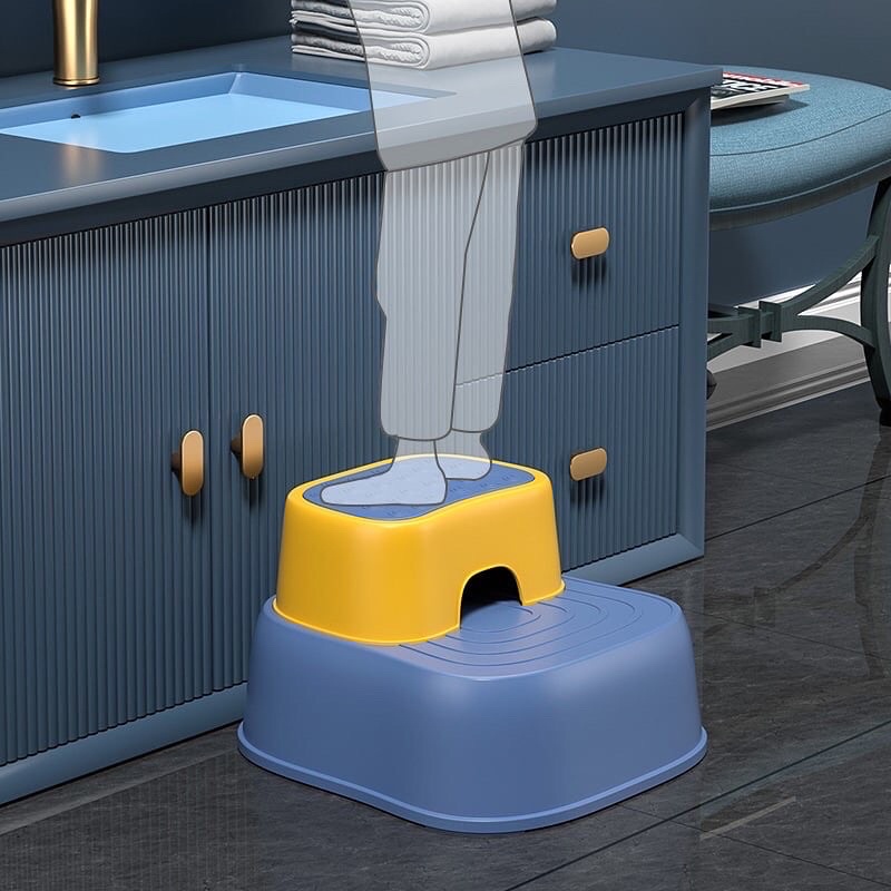 Multi-function Step Stool and 2 in 1 Detachable Step Stool - Blue ...