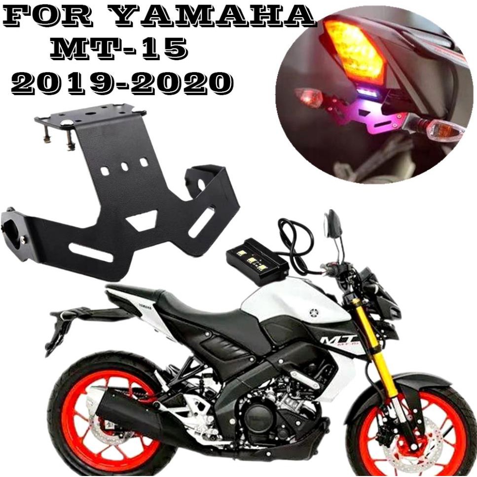 A-For YAMAHA MT-15 2018-2020 Motorcycle Tail Tidy Fender Eliminator LED ...