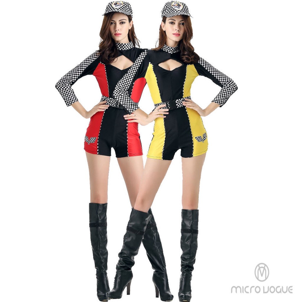 Cosplay Costume M-XL Long Sleeve Racing Girl Game Car Model Uniform F1 ...