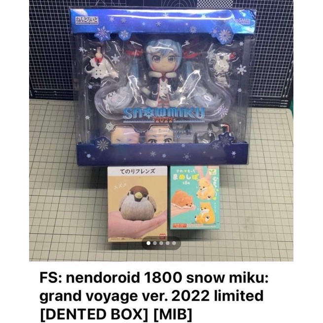 Nendoroid 1800 Snow Miku: Grand Voyage Ver. 2022 [LIMITED - DENTED BOX ...