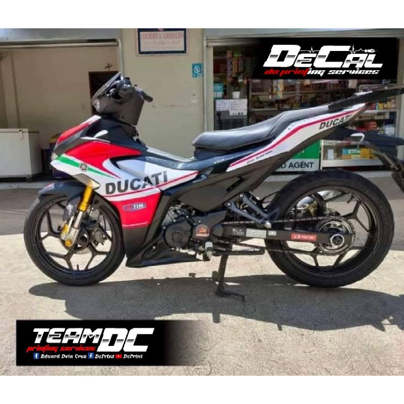 Sniper 155 Decal Set Sticker Ducati Design | Shopee Philippines