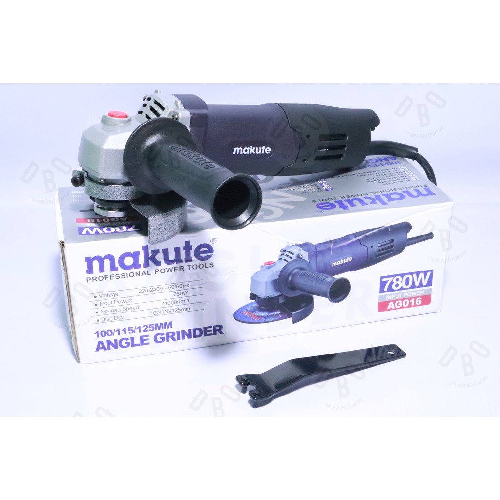 Makute Electric Angle Grinder 780w AG016 | Shopee Philippines