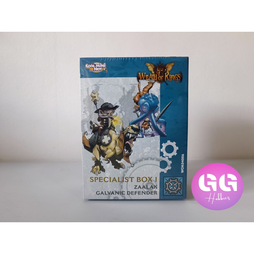 CMON Wrath of Kings: Specialist Box 1 Zaalak/Galvanic Defender Board ...