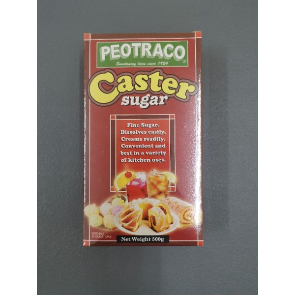 Peotraco Caster Sugar 1kg / 500g | Shopee Philippines