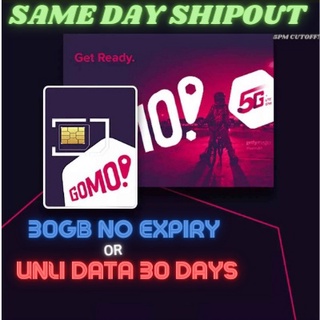 ☃Gomo Sim Card With 25Gb/30Gb No Expiry Or Unli Data 30 Days (On Hand ...
