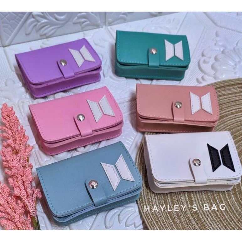 BTS Inspired Wallet made by high quality Vegan Leather | Shopee Philippines