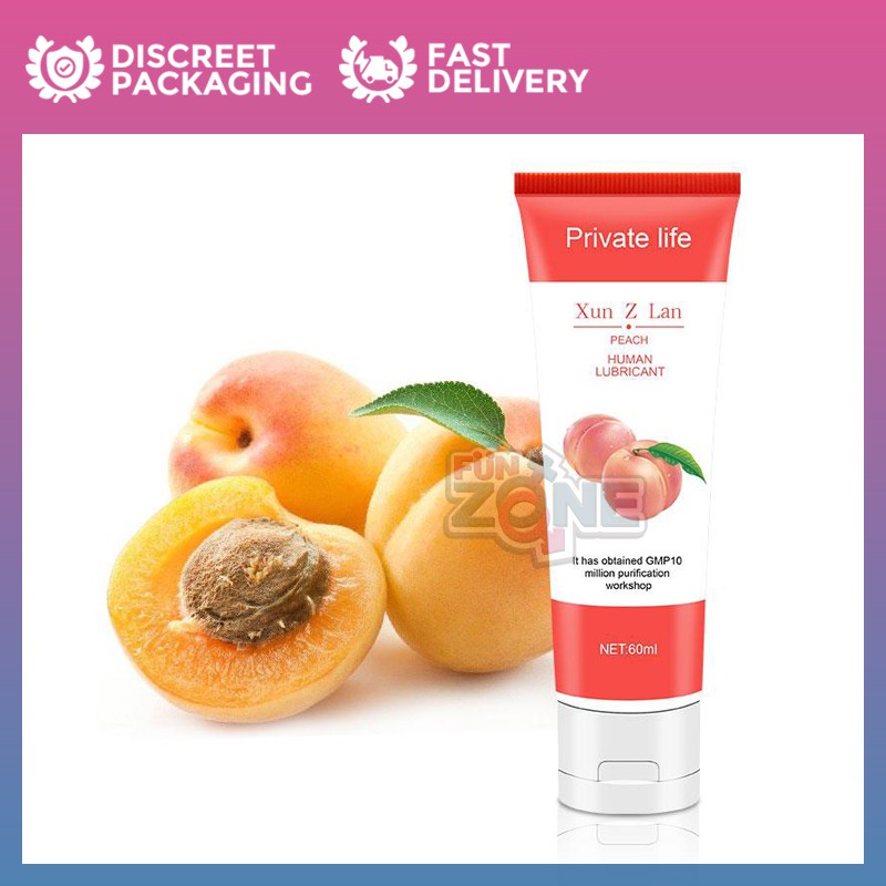 Funzone 60 Ml Private Life Peach Water Based Sex Lubricant For Boys 0396