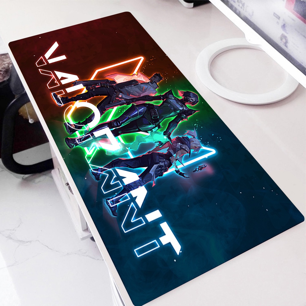 Gaming Valorant Mouse Pads Computer Pad Gamer Girl Desk Xxl PC Cabinet ...