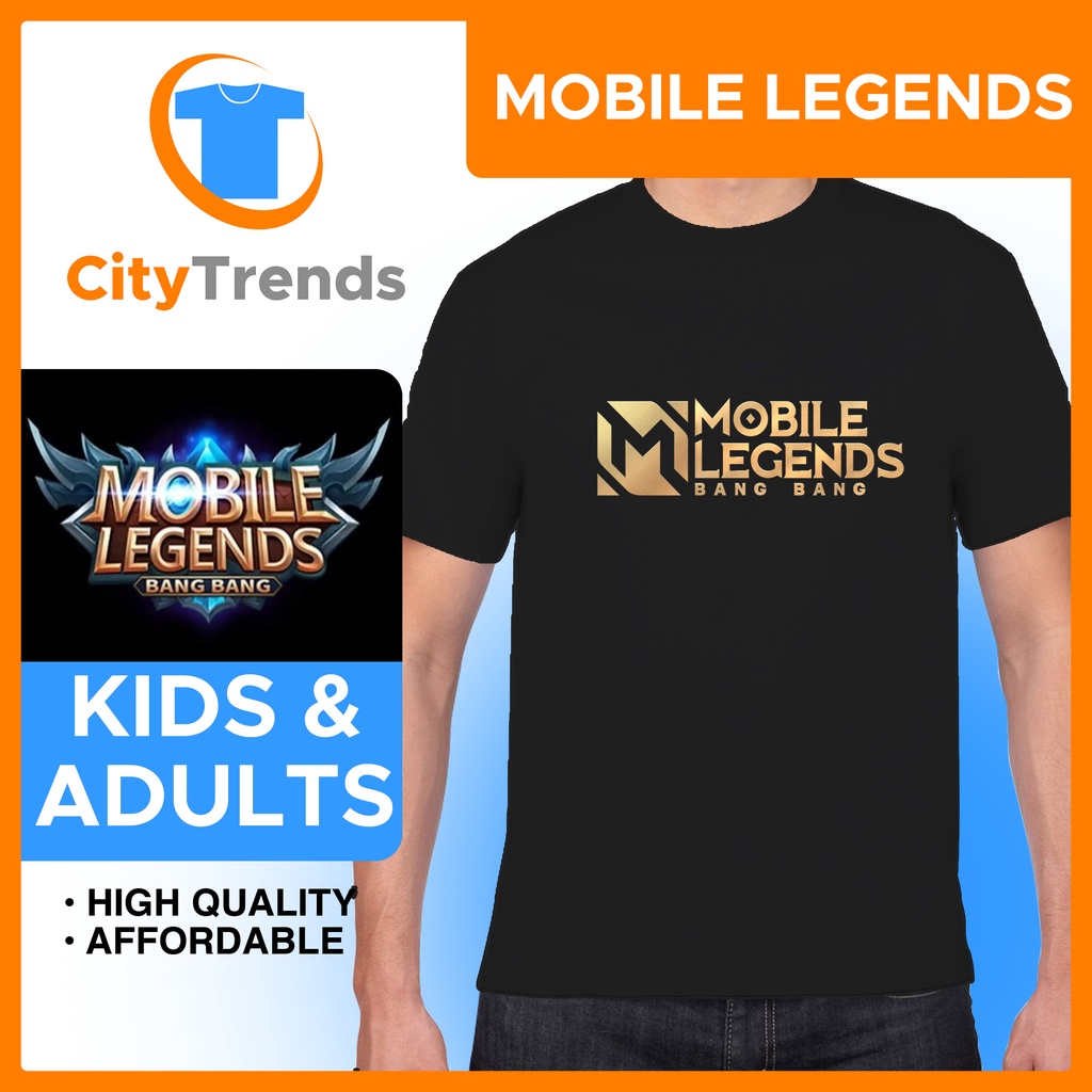CityTrends Shirt Mobile Legends Shirt for kids / Mobile Legends Shirt ...