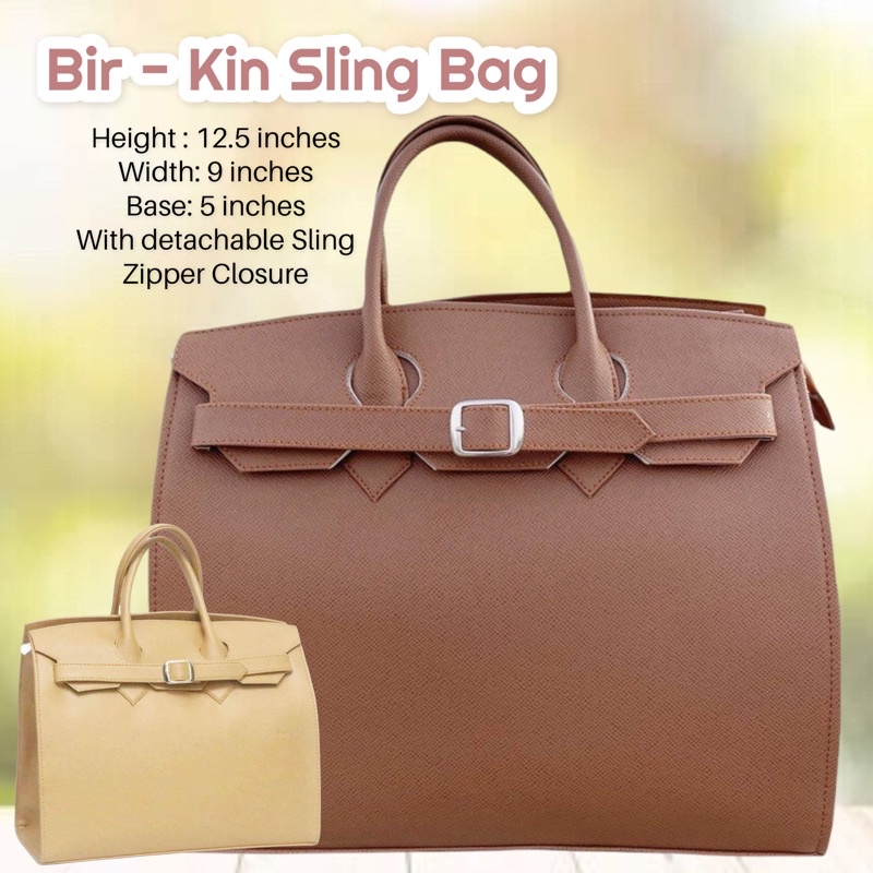BIR-KIN BAGS Marikina Made / HAND BAG / SLING BAG | Shopee Philippines