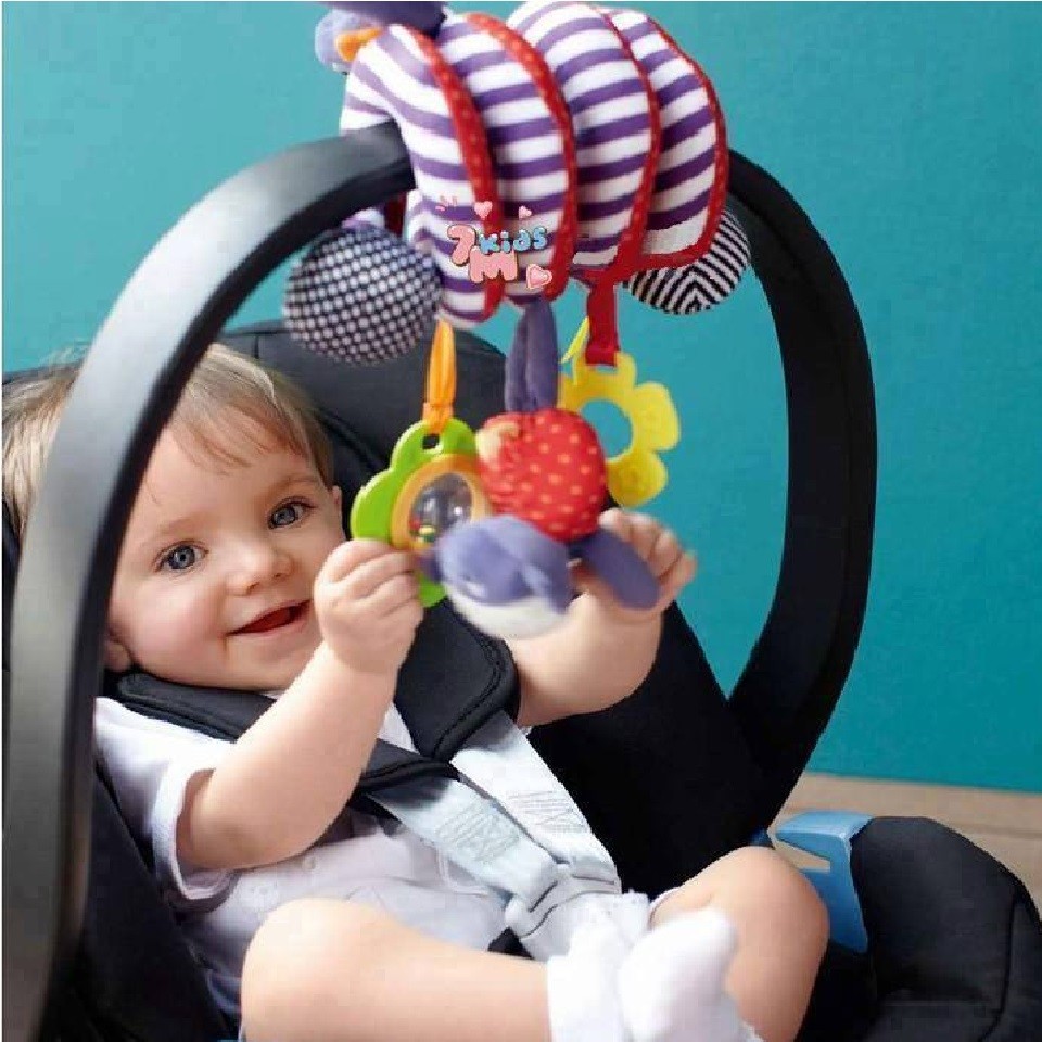 Coolbi Kids Mamas and Papas Activity Spiral Stroller and Car Seat Toy ...