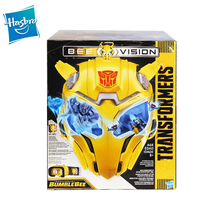 Hasbro Genuine Anime Figures Transformers Bumblebee Ar Smart Mask Game ...