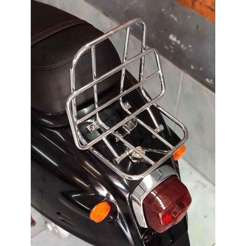 Honda Giorno/Julio Rear Rack (Stainless Steel Folding Type) | Shopee Philippines