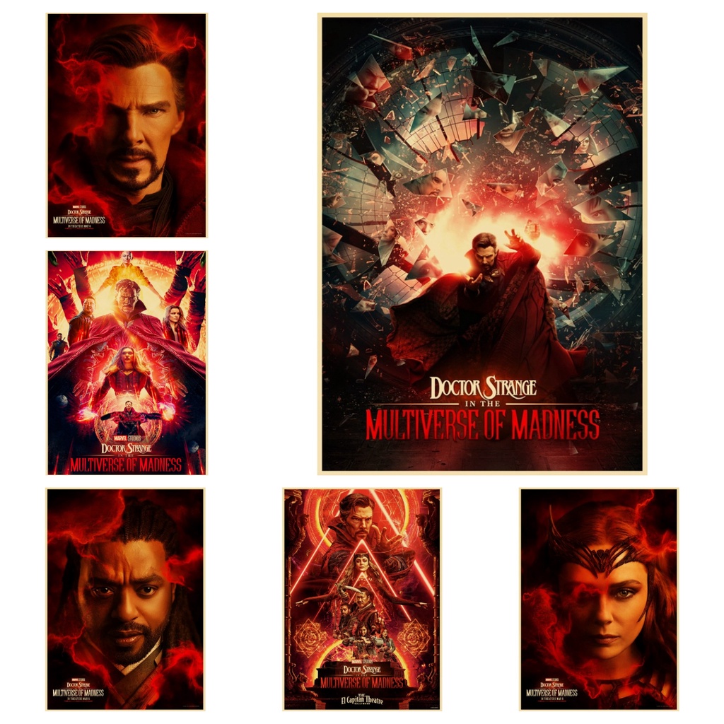 Marvel Fantasy Movie Doctor Strange canvas painting Multiverse of ...