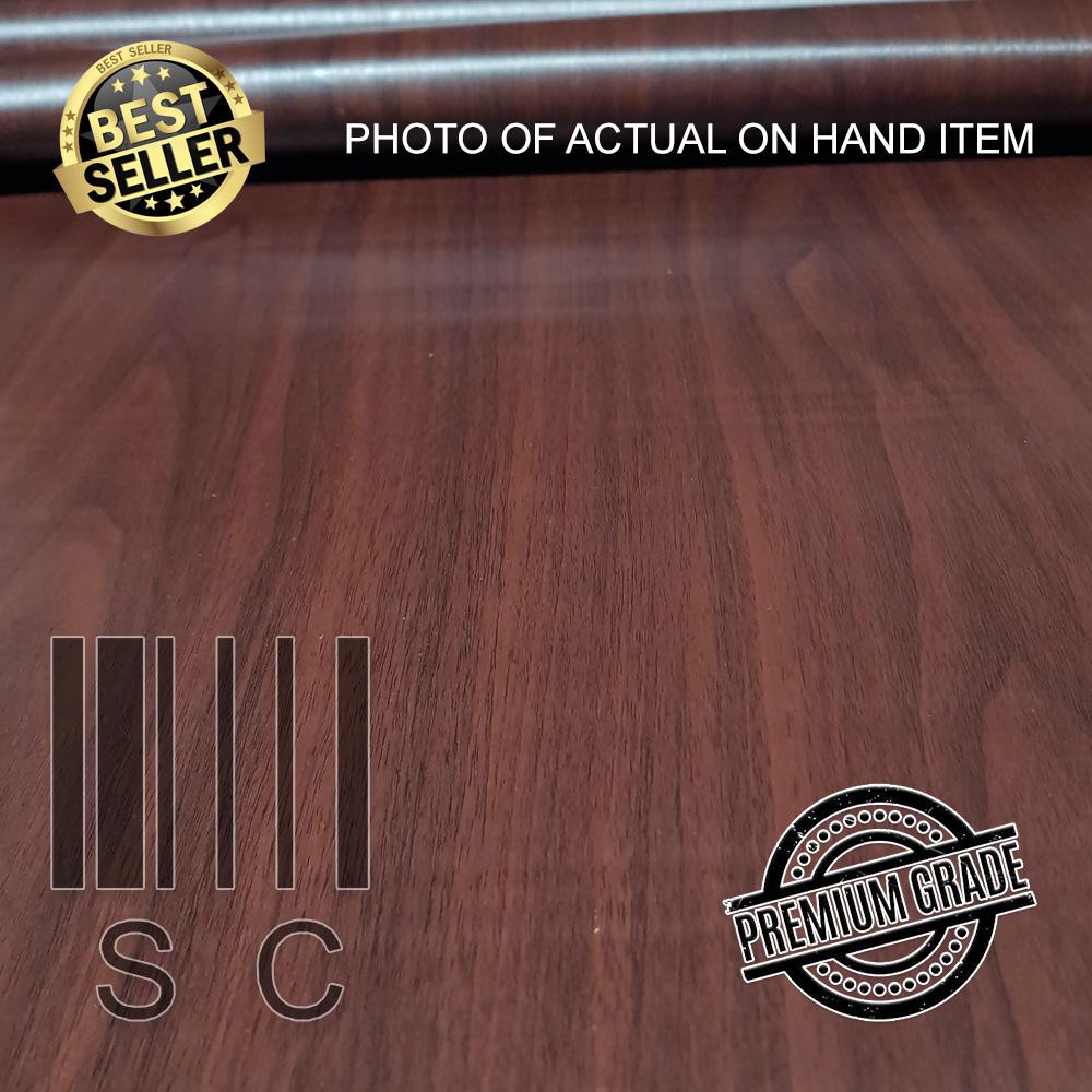 Wall Sticker Premium Mahogany Wood Series 45cmX10m Self Adhesive 3D ...