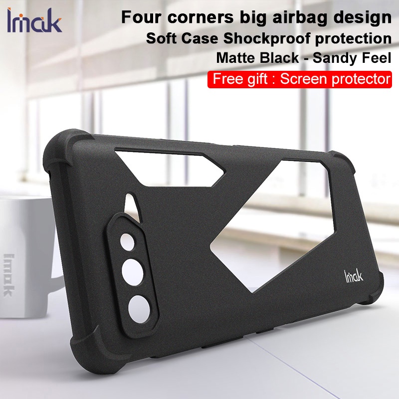 Original Imak ASUS ROG Phone 5 Pro / 5S Pro Shockproof Soft TPU Case ...
