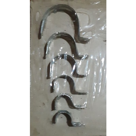 Conduit clamp, metal clamp, pvc pipe clamp. 11/4" 40mm. 1hole ...