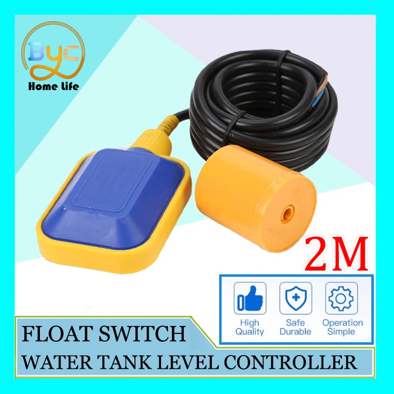 BYC 2M Float Switch Water Tank Level Controller Sensor Liquid Contractor | Shopee Philippines