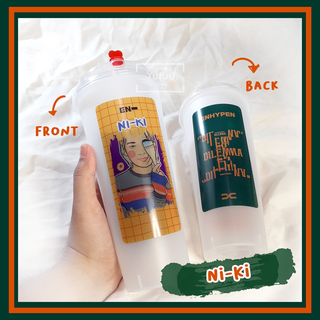 Enhypen REUSABLE CUP/ENHYPEN Bottle/KPOP REUSABLE CUP | Shopee Philippines