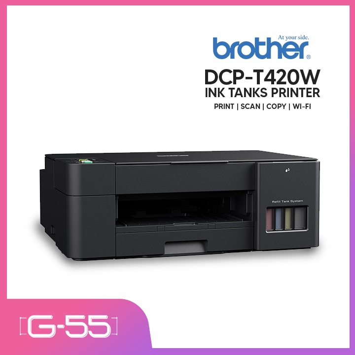 BROTHER DCP-T420W REFILL TANK PRINTER WITH WIRELESS AND MOBILE PRINTING ...