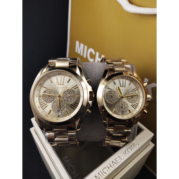 MICHAEL KORS bradshaw Mickey pave pawnable mk watch | Shopee Philippines