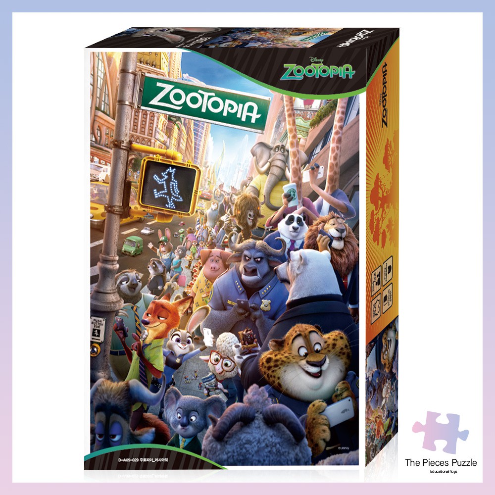 Disney Jigsaw Puzzle 500 Pieces Zootopia | Shopee Philippines