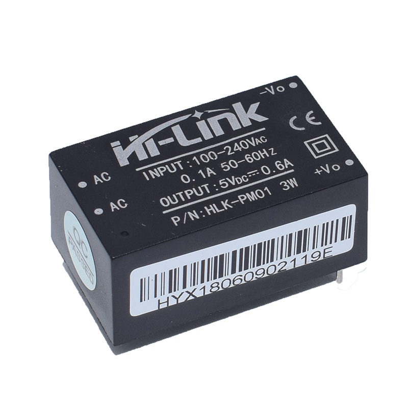 HLK-PM01 AC-DC 220V to 5V Mini Power Supply Module Intelligent ...
