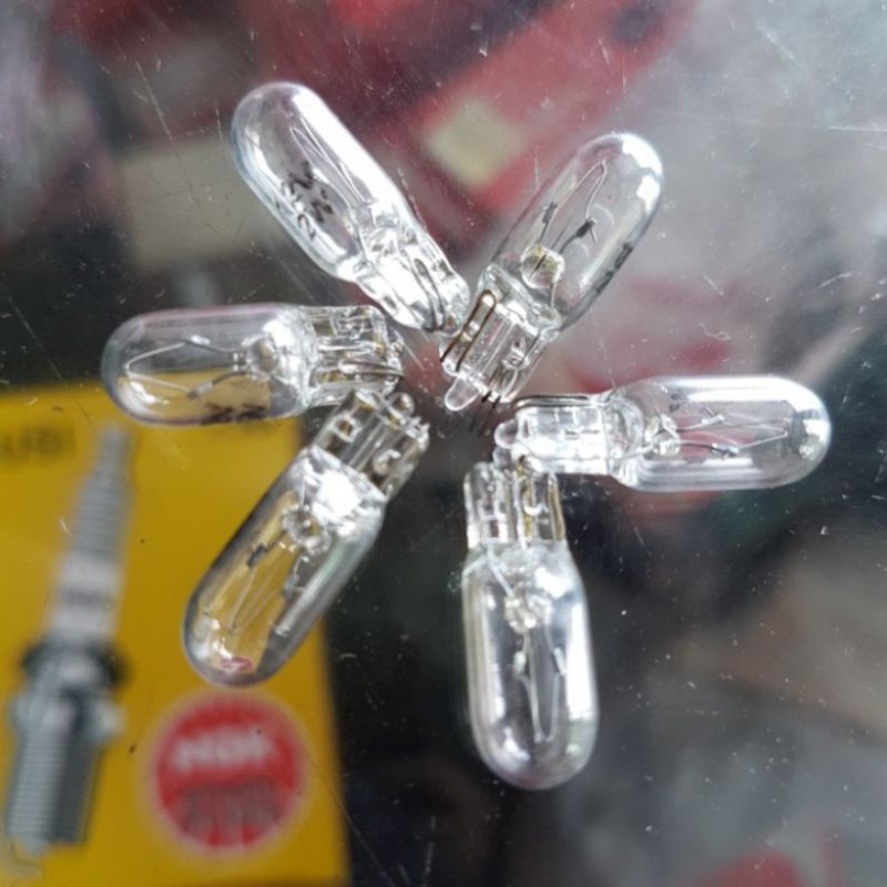 Plug-in light bulb hubcap top gear km speedometer t6.5 12v | Shopee Philippines